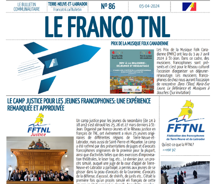 Portail des francophones de Terre-Neuve-et-Labrador, francophonie ...